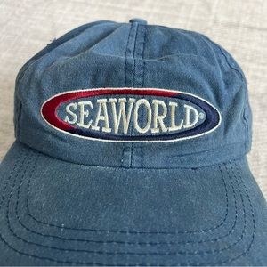 Accessories | Vintage 199s Seaworld Adventure Parks Adult Unisex Blue ...
